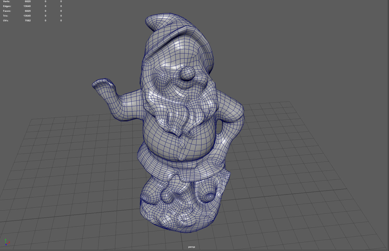 Garden Gnome 7 - 3D Model by sanchiesp