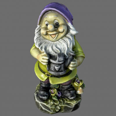 Garden Gnome 8 - 3D Model by sanchiesp
