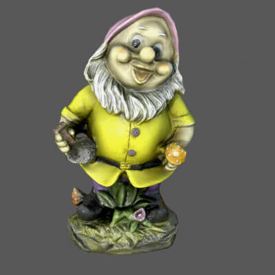 Garden Gnome 9 - 3D Model by sanchiesp