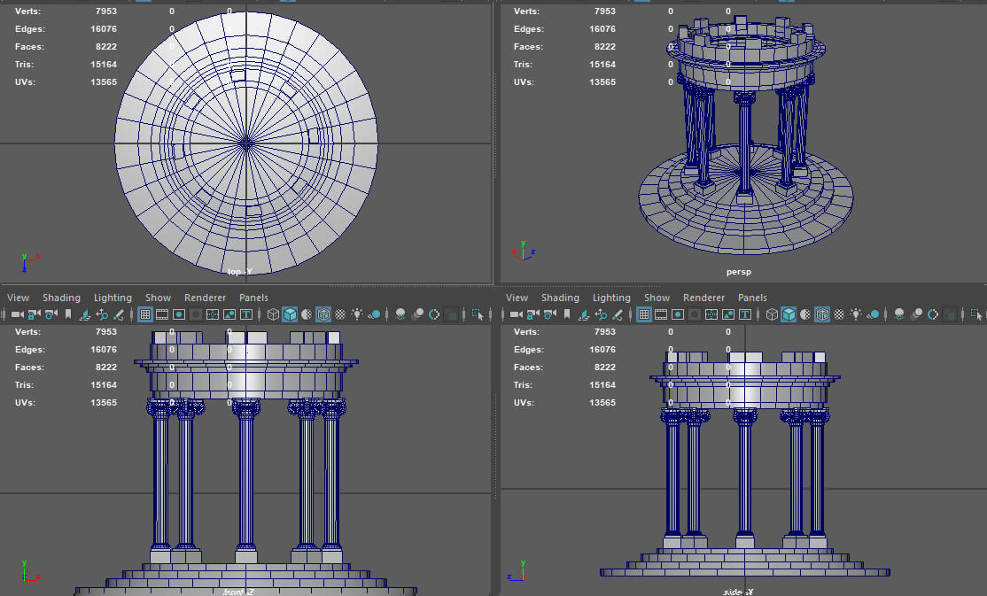 Garden Rotunda LP - 3D Model by sanchiesp