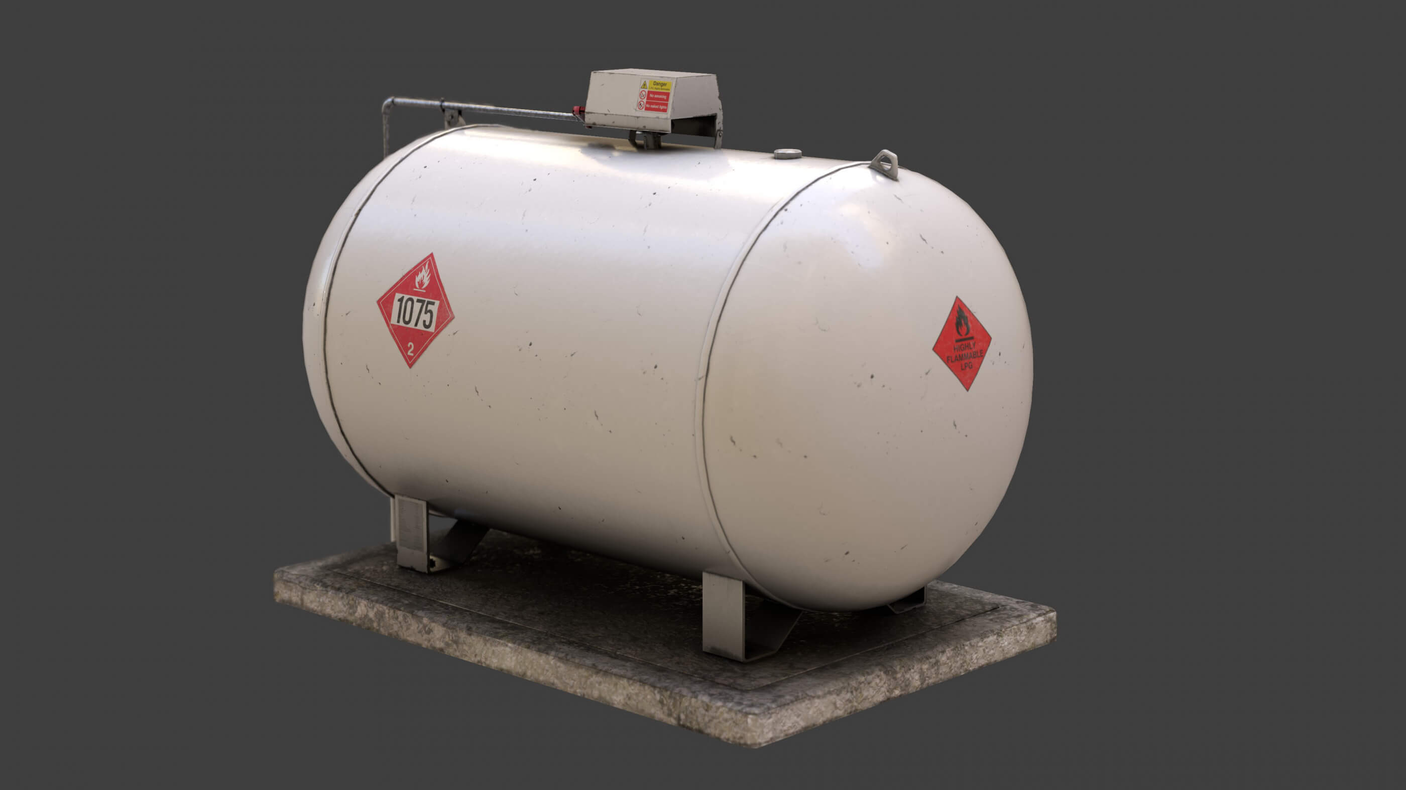 Gas Tank - 3D Model by sanchiesp