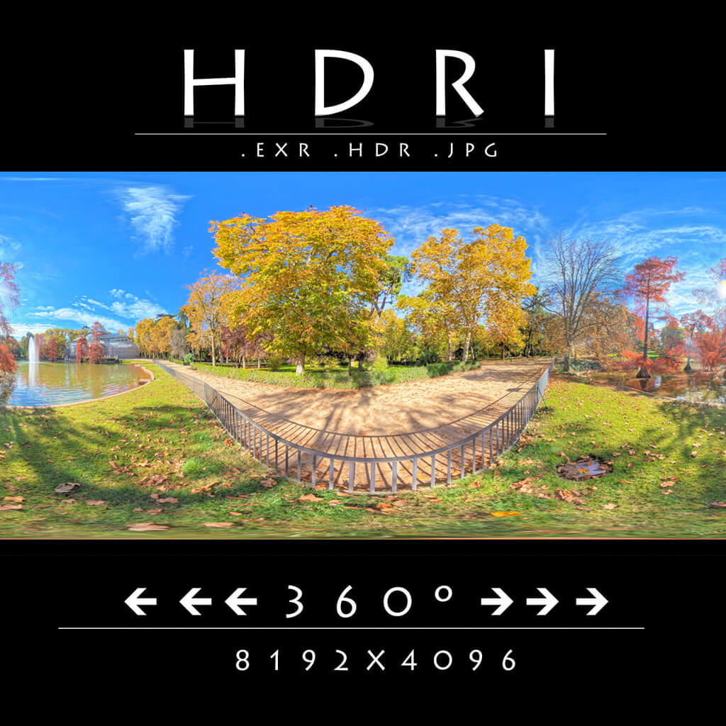 HDRI 023 Autumn Park Panorama - HDR Image by sanchiesp