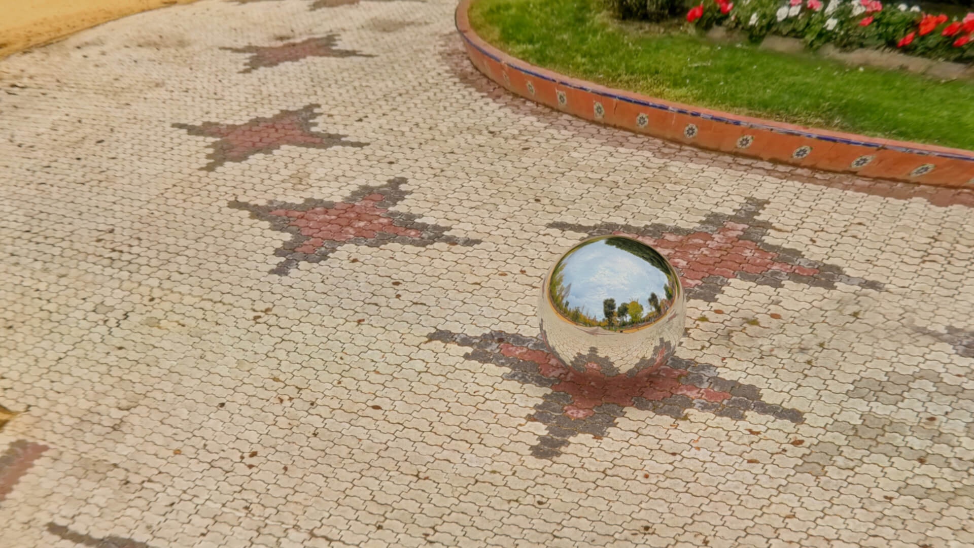 HDRI 023 Scenic Park Walkway - HDR Image by sanchiesp