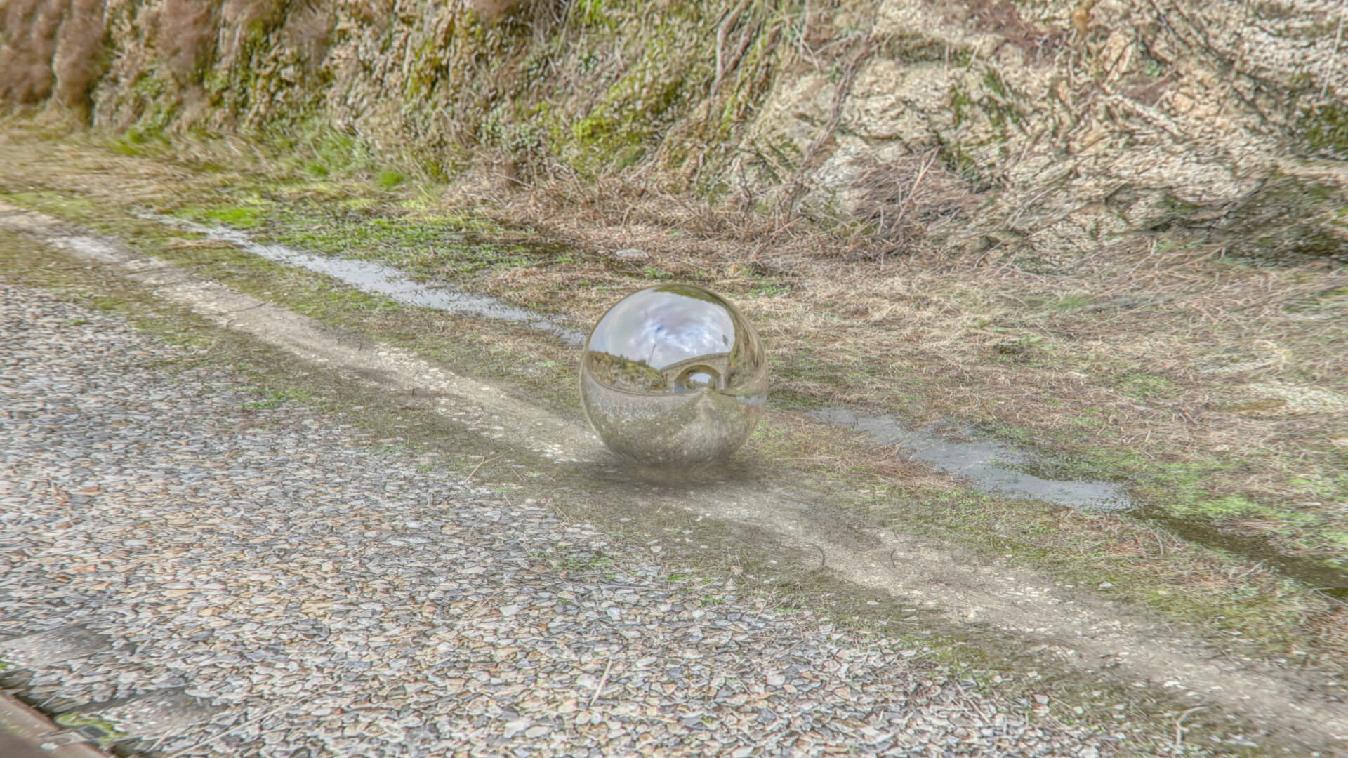 HDRI Railway Track - HDR Image by sanchiesp