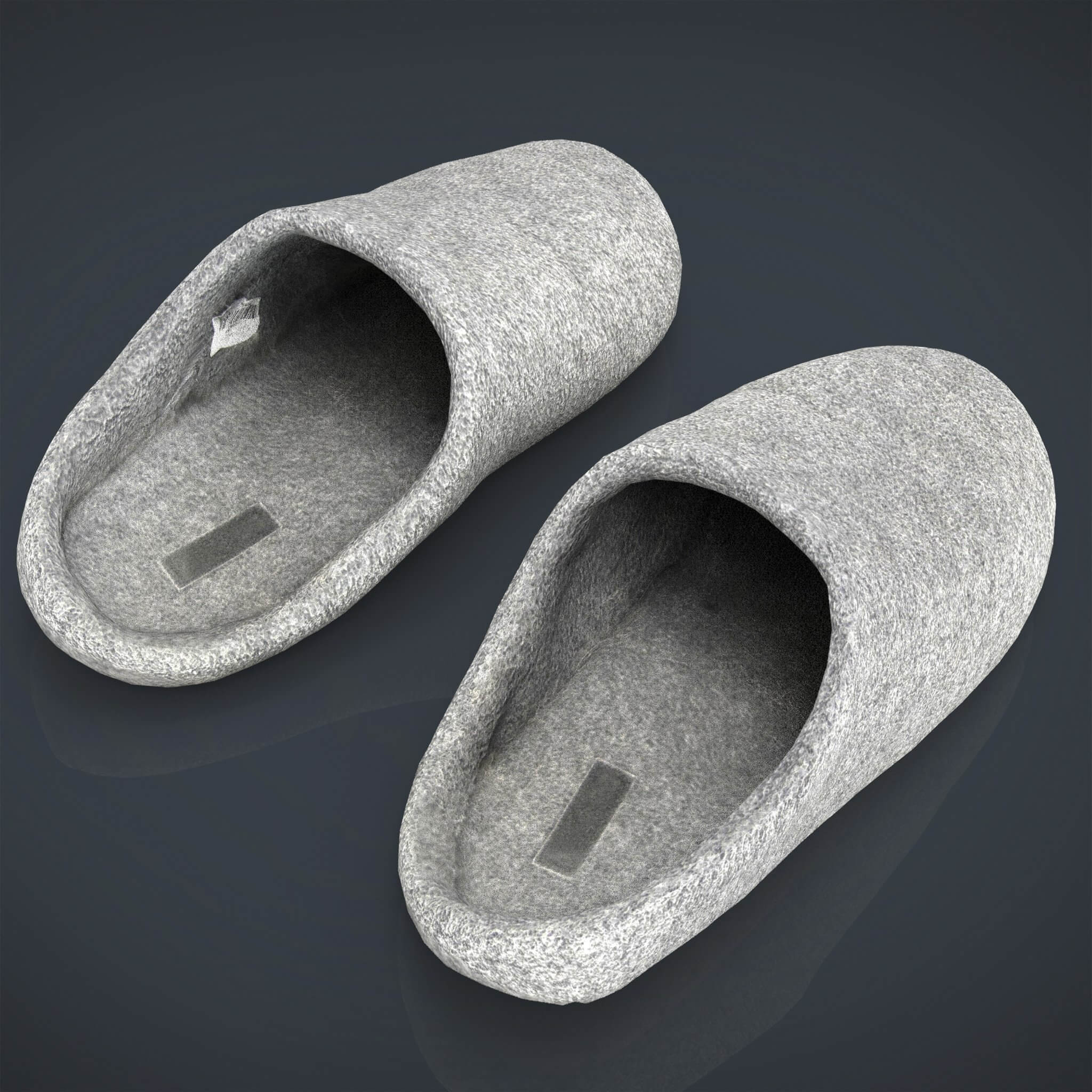 House Slippers 3 - 3D Model by sanchiesp
