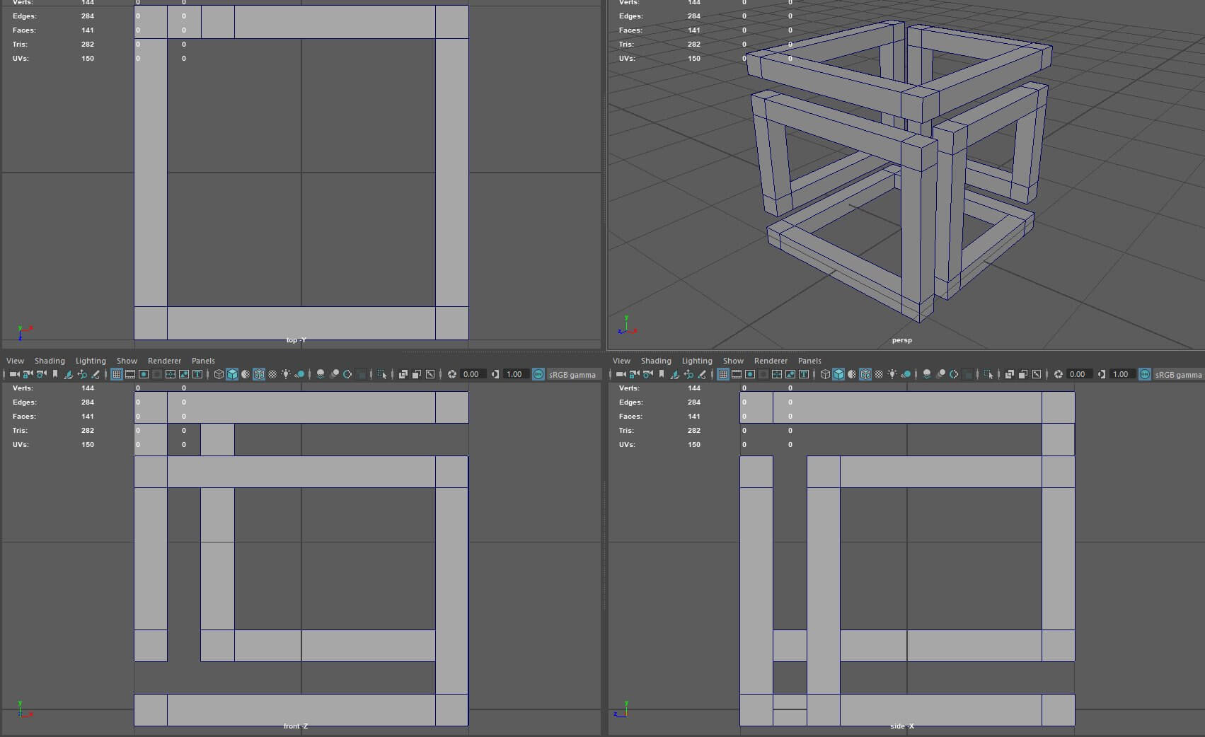 Infinity Cube - 3D Model by sanchiesp
