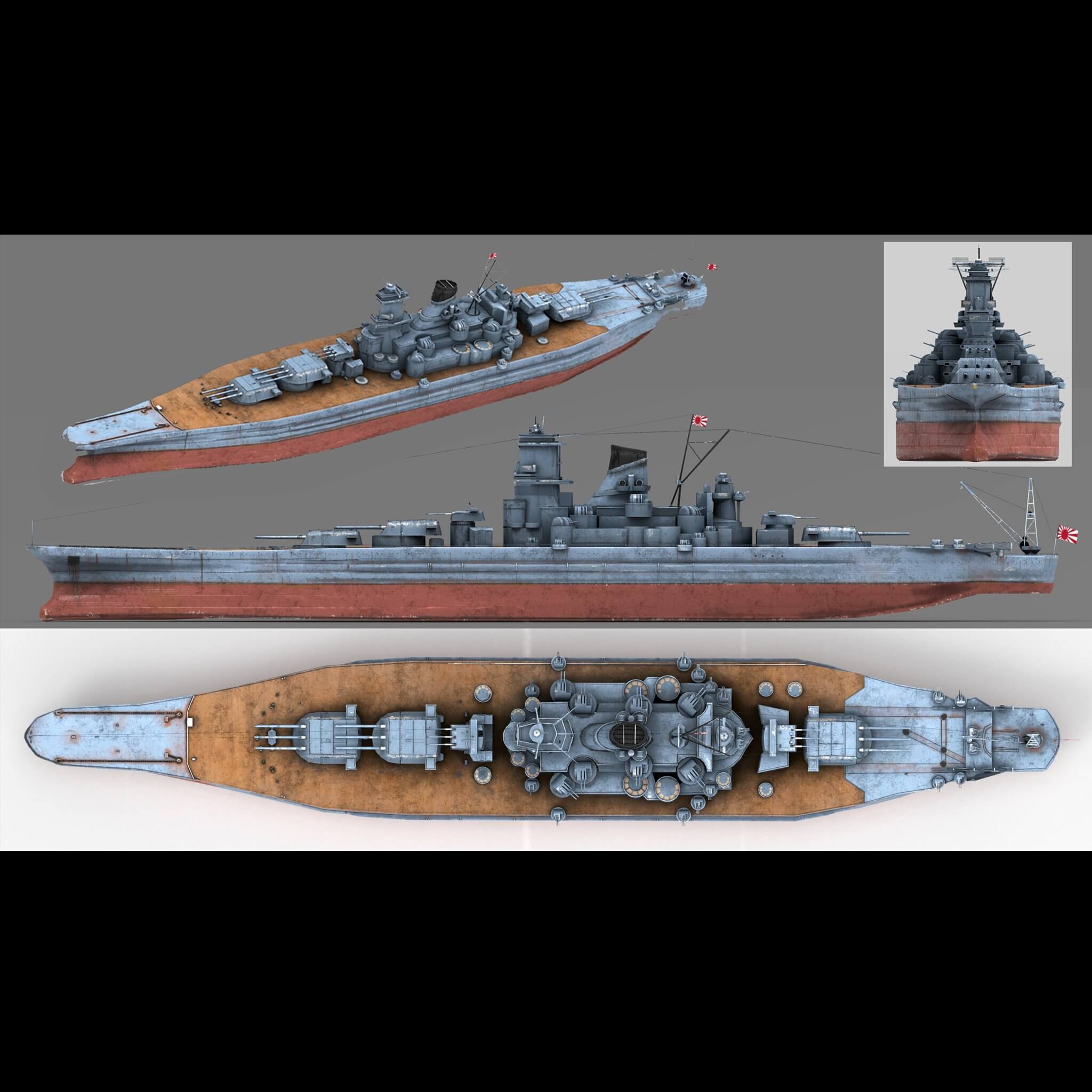 Battleship Musashi Wreck Site