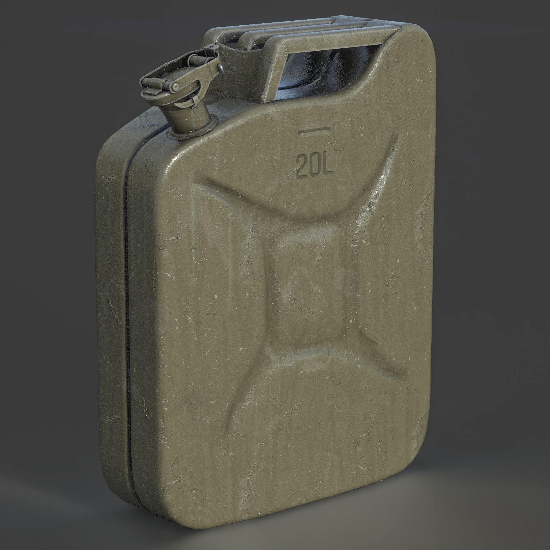 Jerrycan - 3D Model by sanchiesp