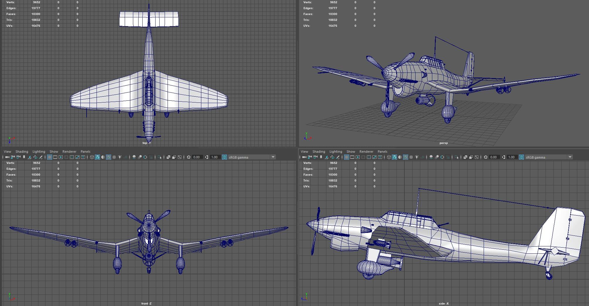 Junkers Ju 87 Stuka - 3D Model by sanchiesp