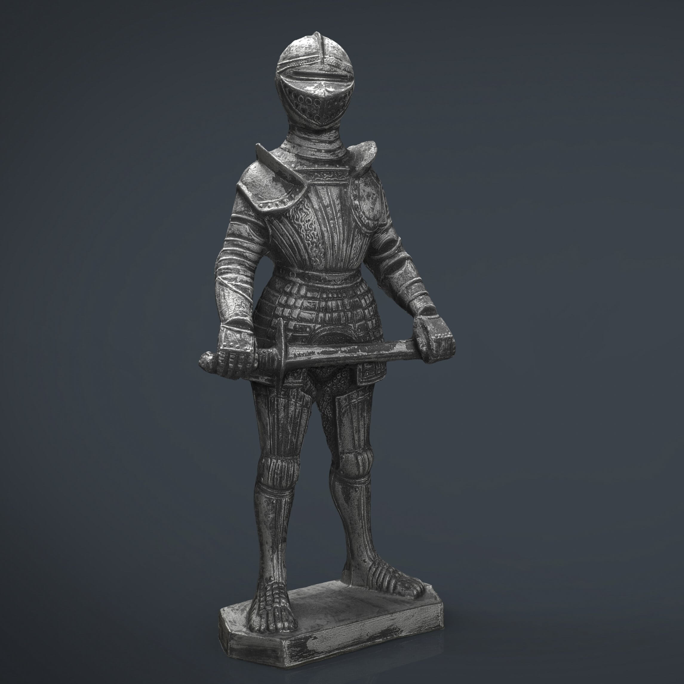 Knight Armor 2 - 3D Model by sanchiesp