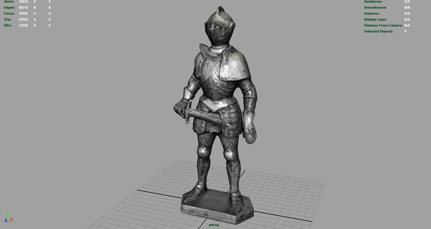Knight Armor - 3D Model by sanchiesp