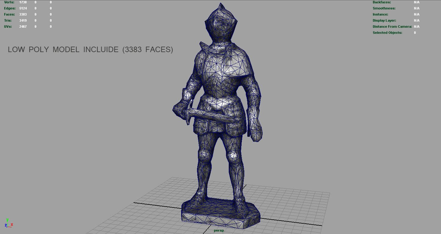 Knight Armor - 3D Model by sanchiesp