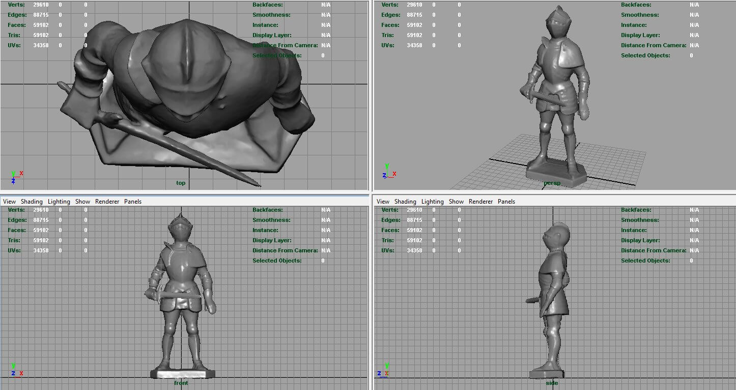 Medieval Knight Armor Diagram