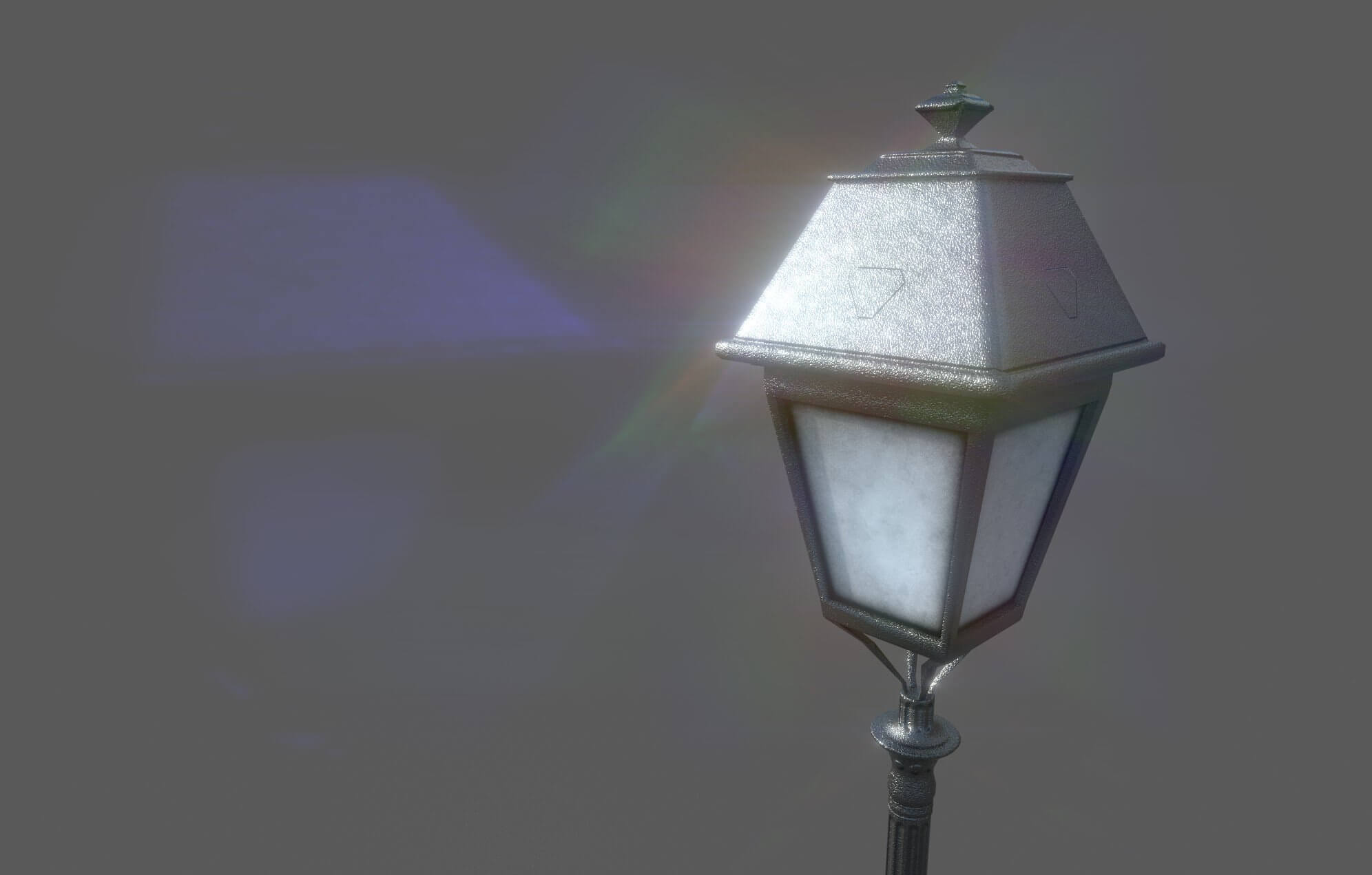 Lampost - 3D Model by sanchiesp