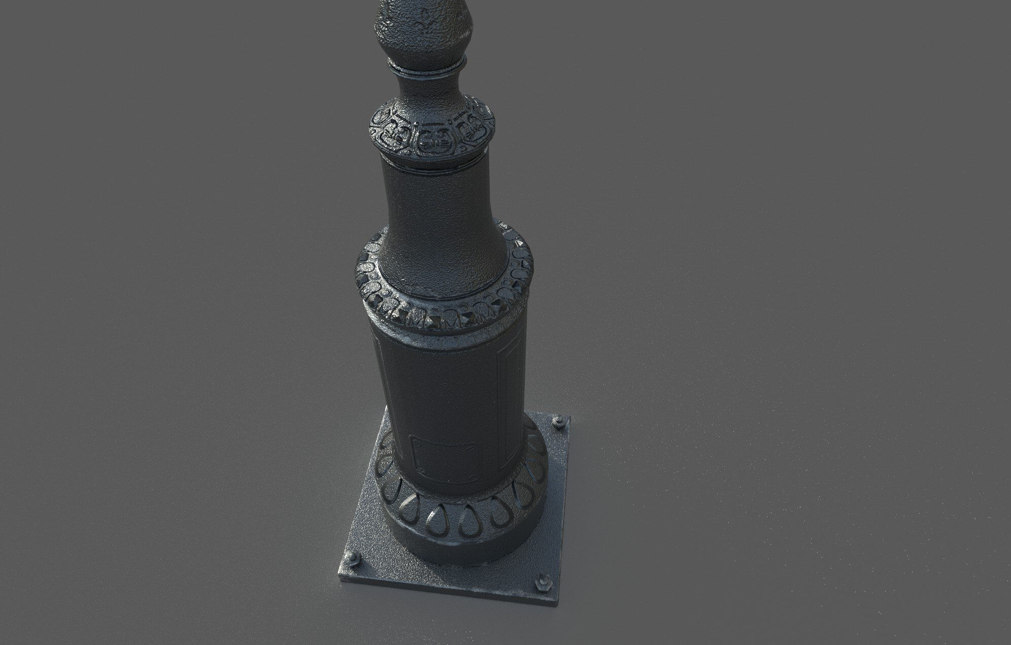 Lampost - 3D Model by sanchiesp