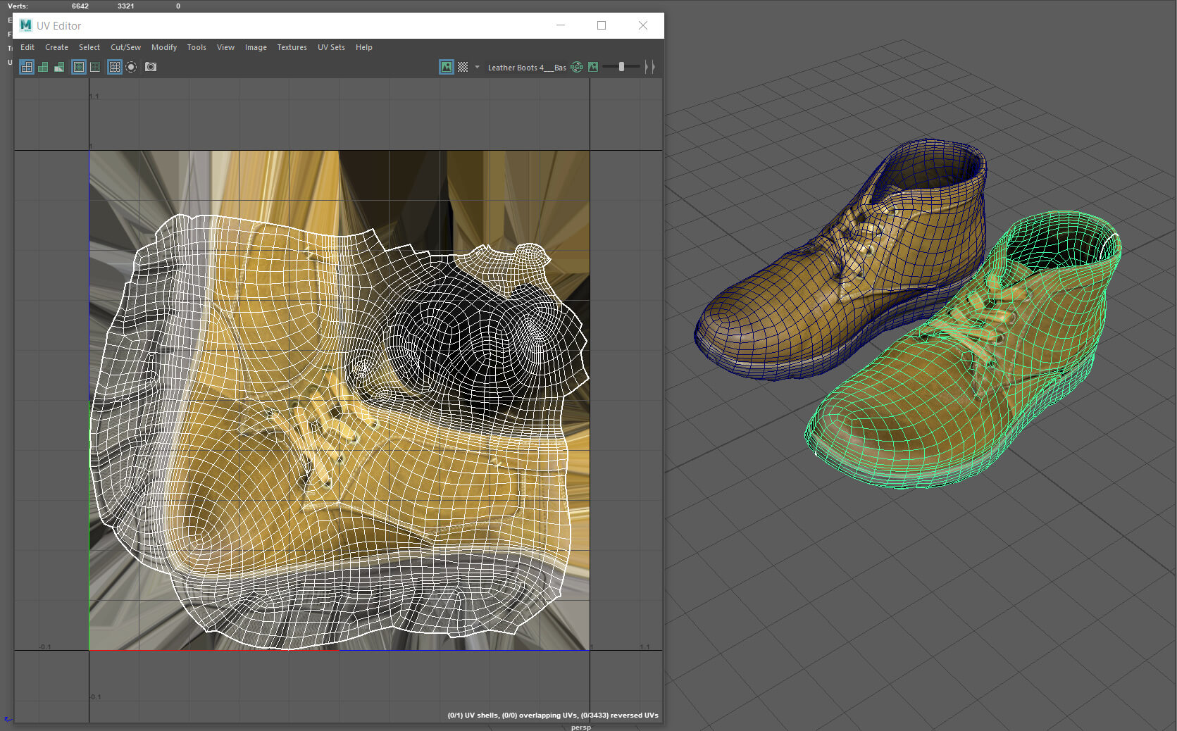 Leather Boots 4 - 3D Model by sanchiesp