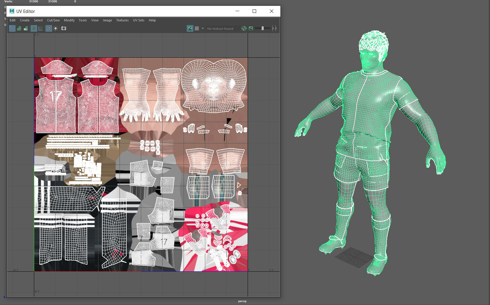 Male Football Player - 3D Model by sanchiesp