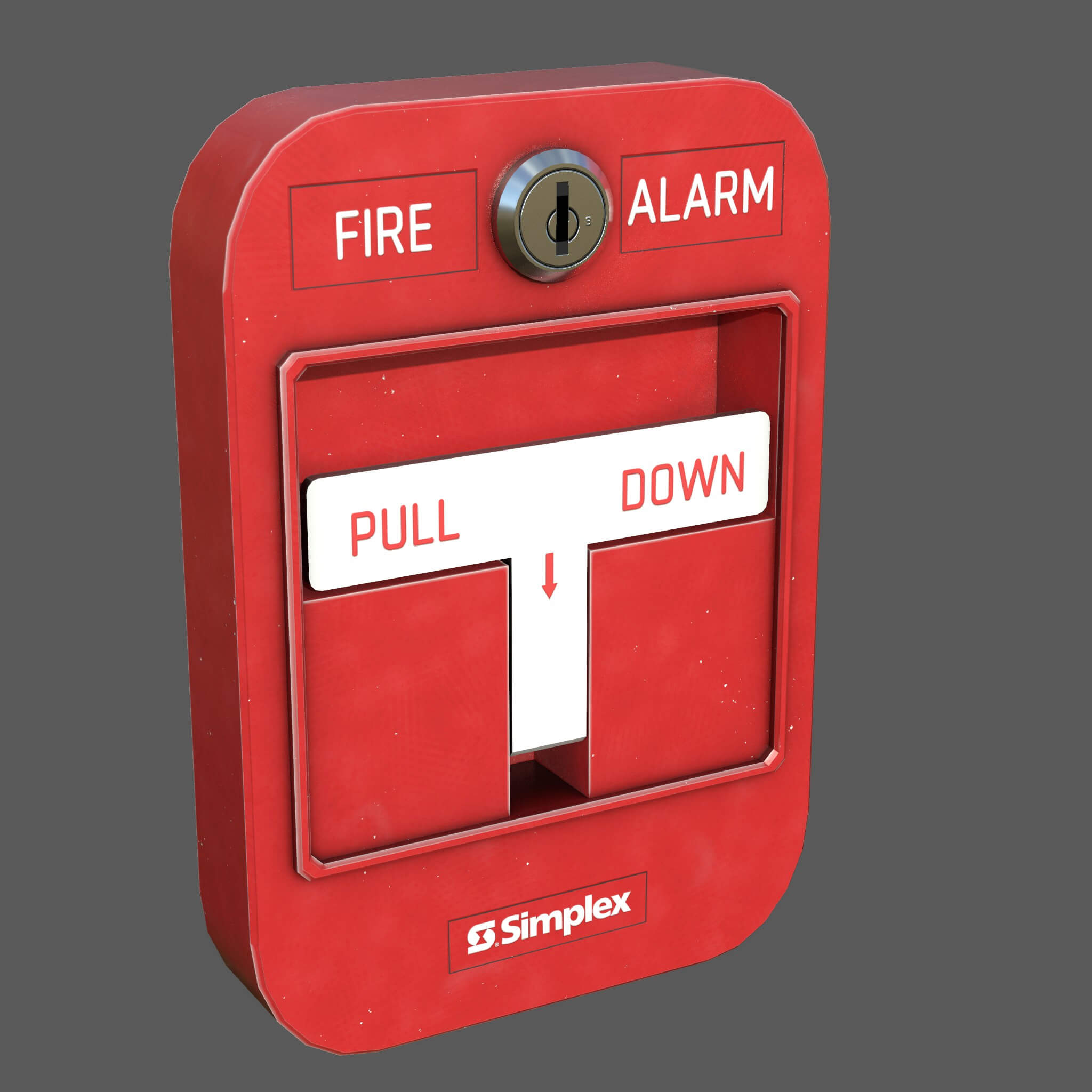 Manual Fire Alarm Activation - 3D Model by sanchiesp
