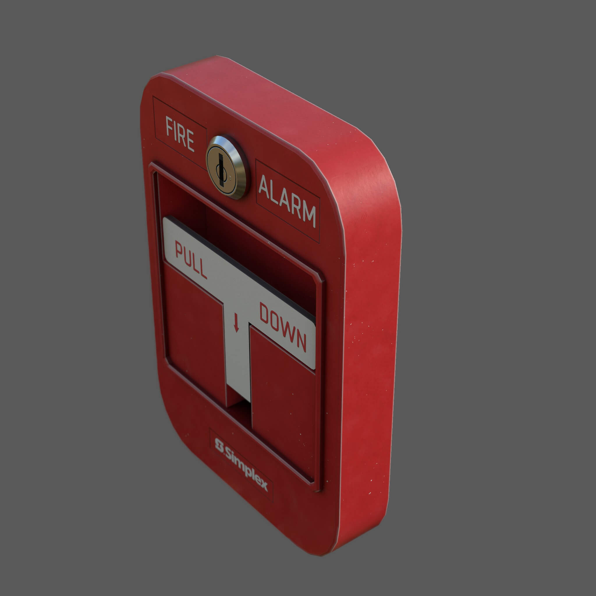 Manual Fire Alarm Activation - 3D Model by sanchiesp