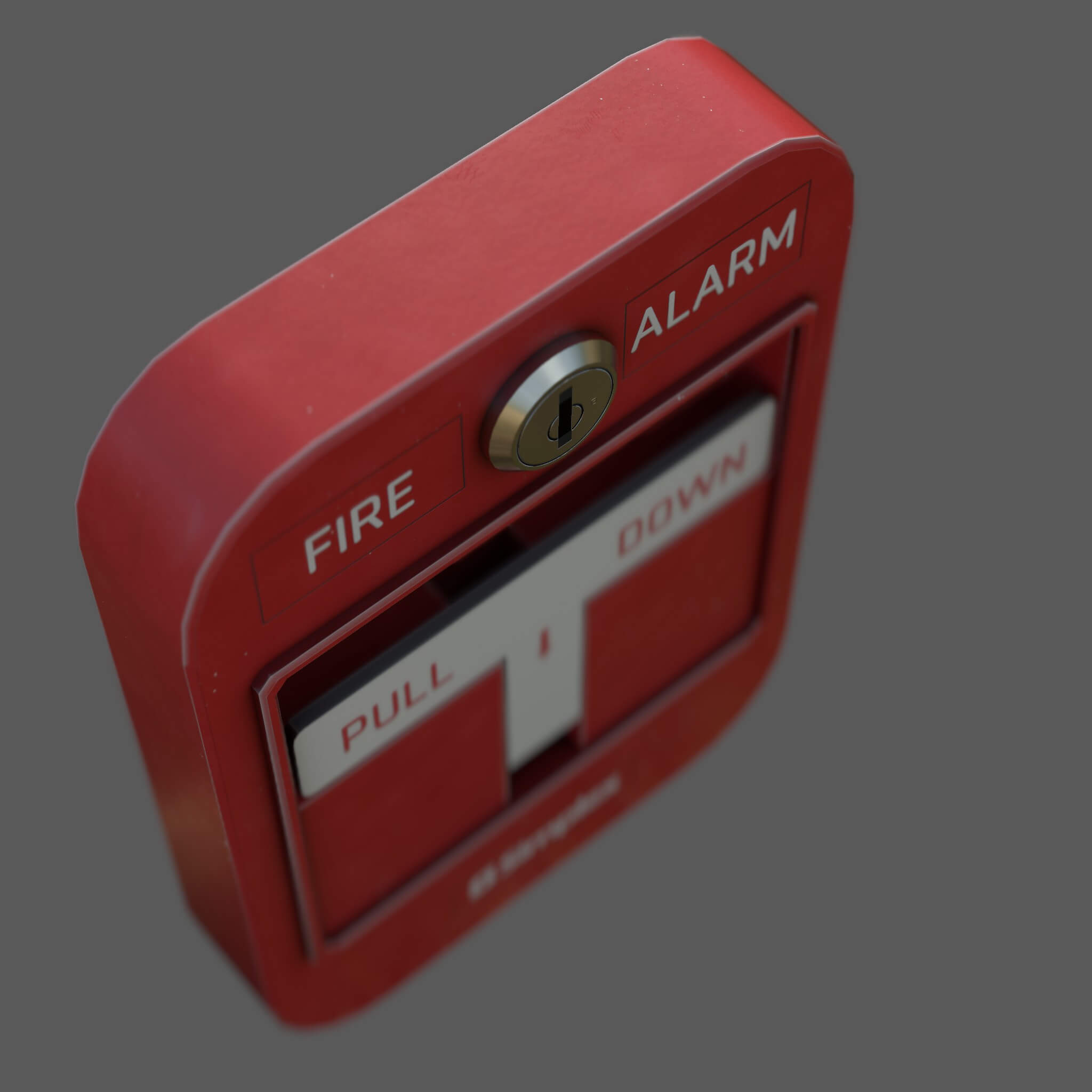 Manual Fire Alarm Activation - 3D Model by sanchiesp