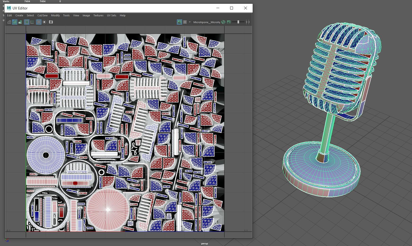 Microphone - 3D Model by sanchiesp