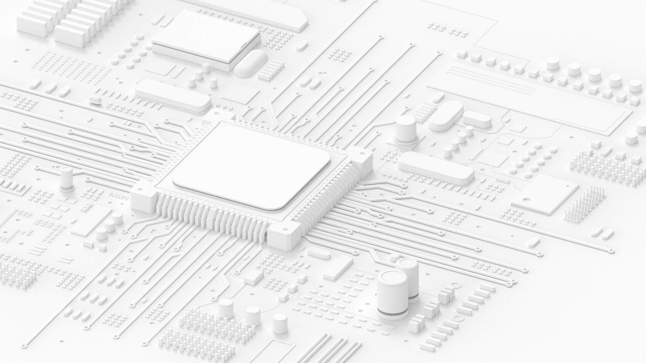 Microprocessor - 3D Model by sanchiesp