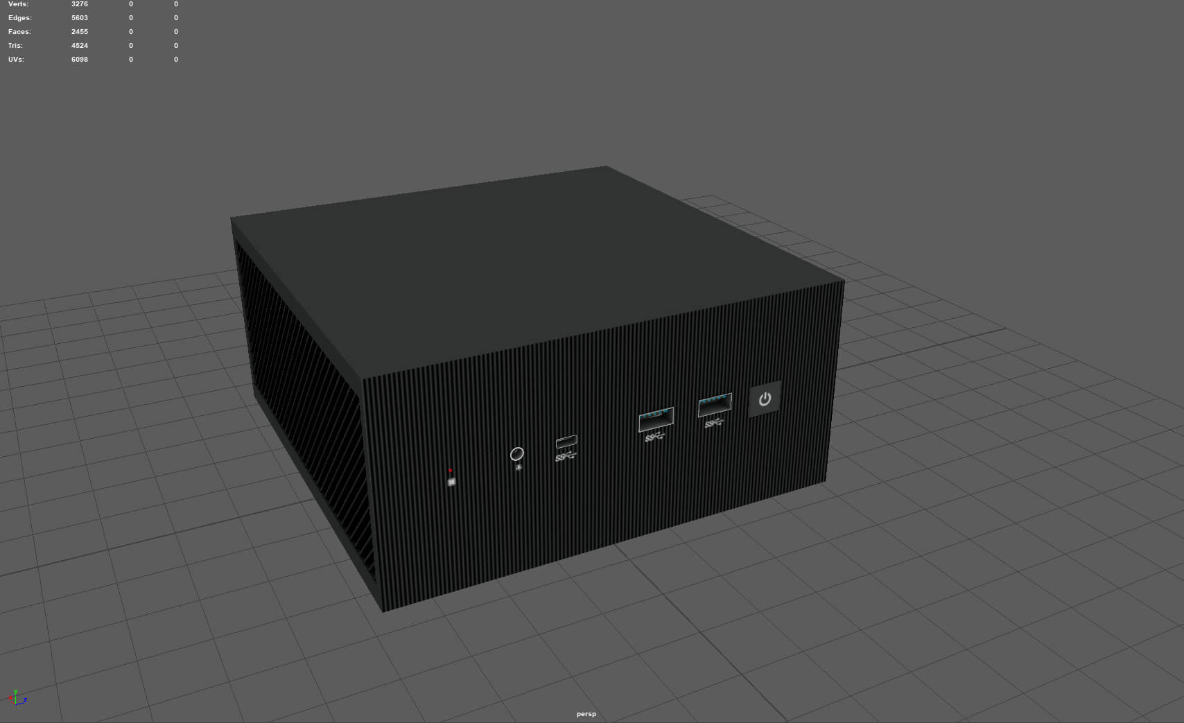 Modern Mini PC - 3D Model by sanchiesp