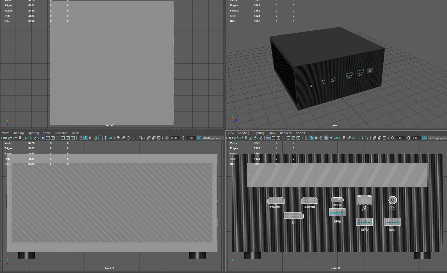 Modern Mini PC - 3D Model by sanchiesp
