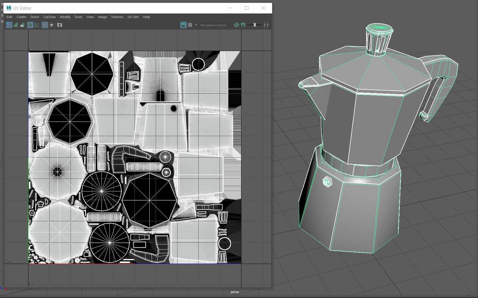 Mokka Coffee Maker - 3D Model by sanchiesp
