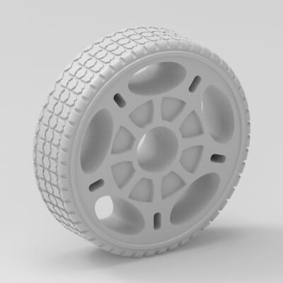 Multipurpose Wheel 2 The Ultimate Wheel - 3D Model by sanchiesp