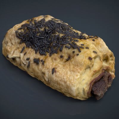 Neapolitan Chocolate - 3D Model by sanchiesp