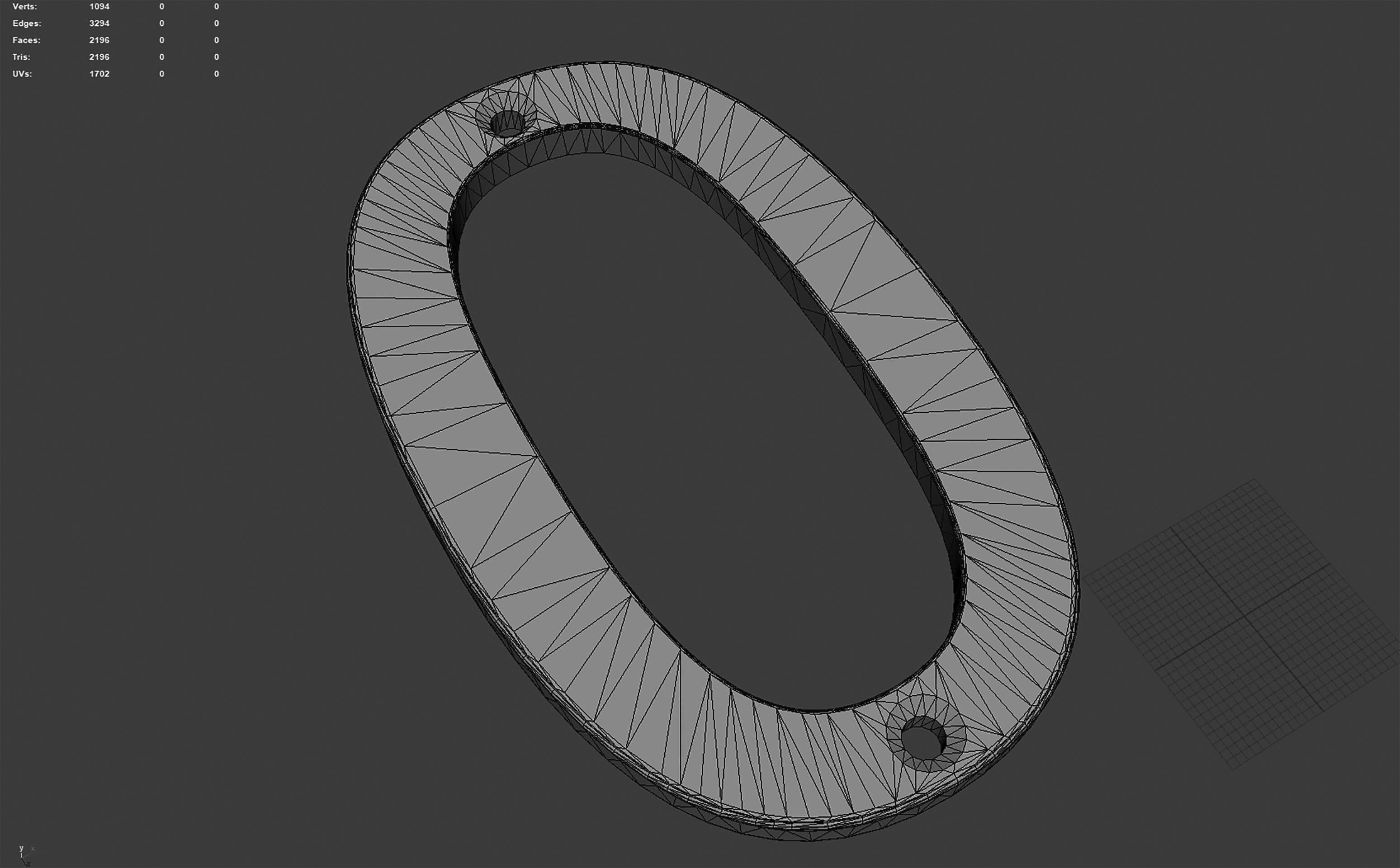 Number 0 Symbol - 3D Print Model by sanchiesp