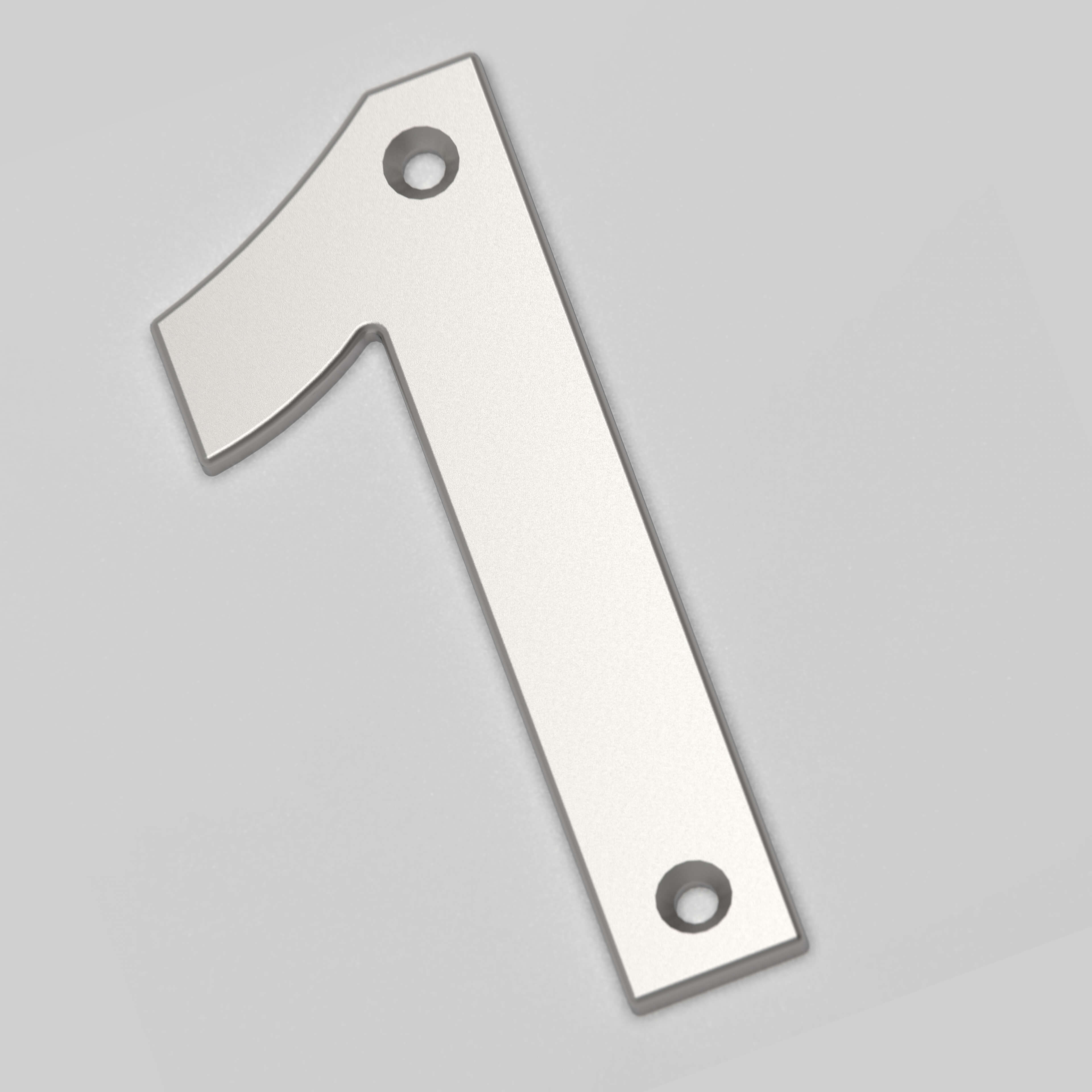 Number 1 Symbol - 3D Print Model by sanchiesp