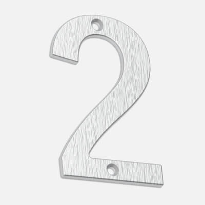 Number 2 Symbol - 3D Model by sanchiesp