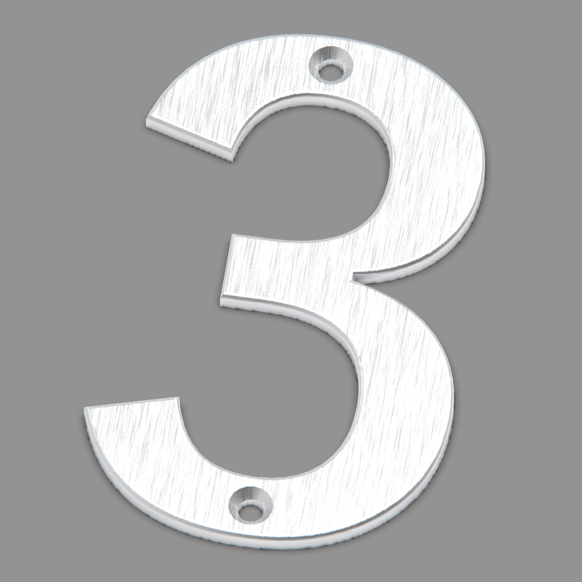 Number 3 Symbol - 3D Print Model by sanchiesp