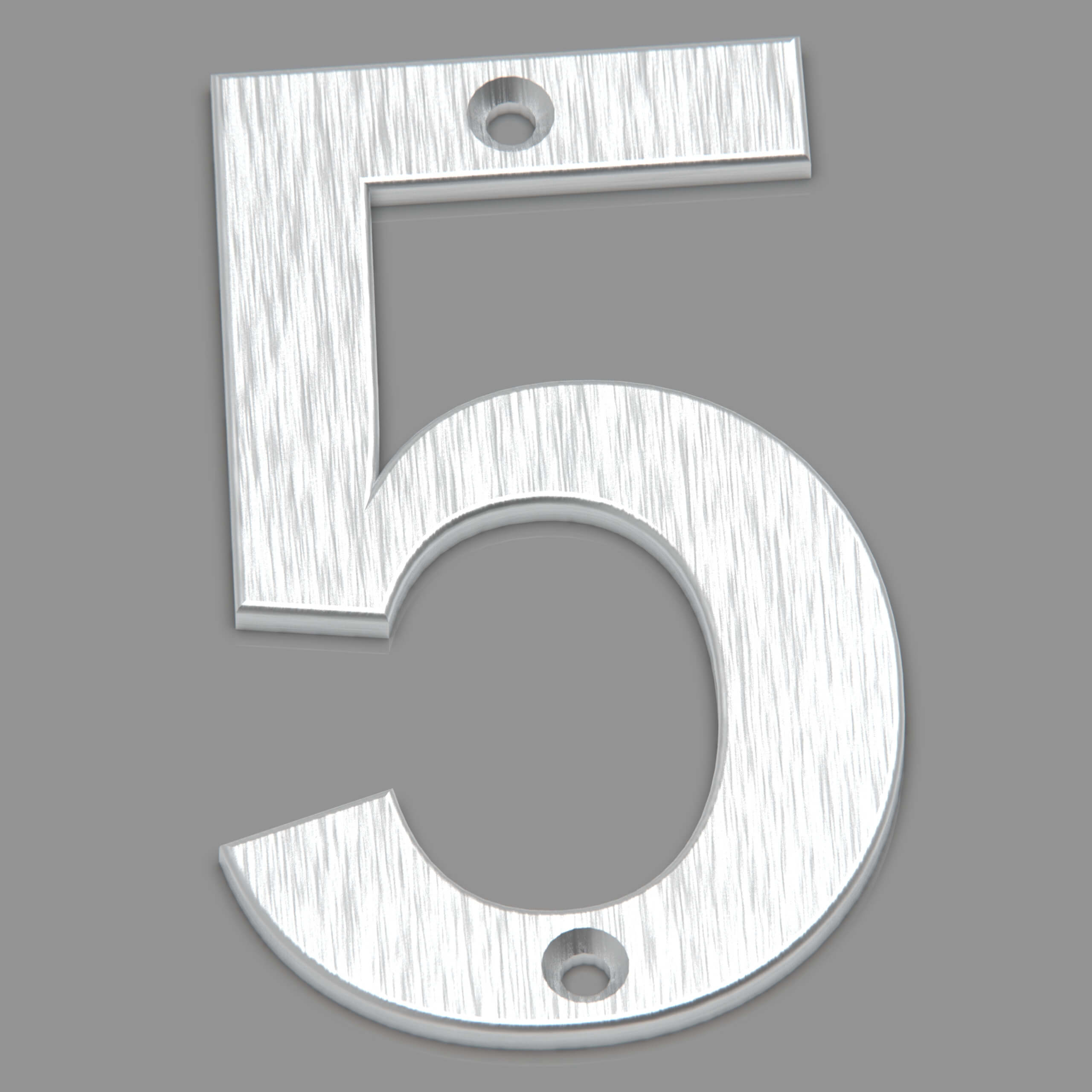 Number Five Symbol - 3D Model by sanchiesp
