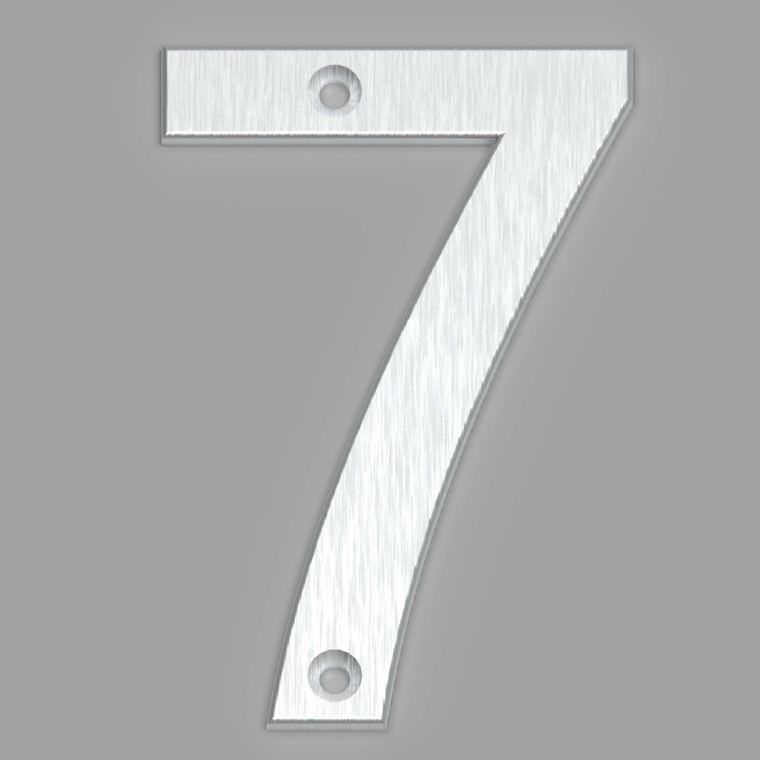 Number 7 Symbol - 3D Print Model by sanchiesp