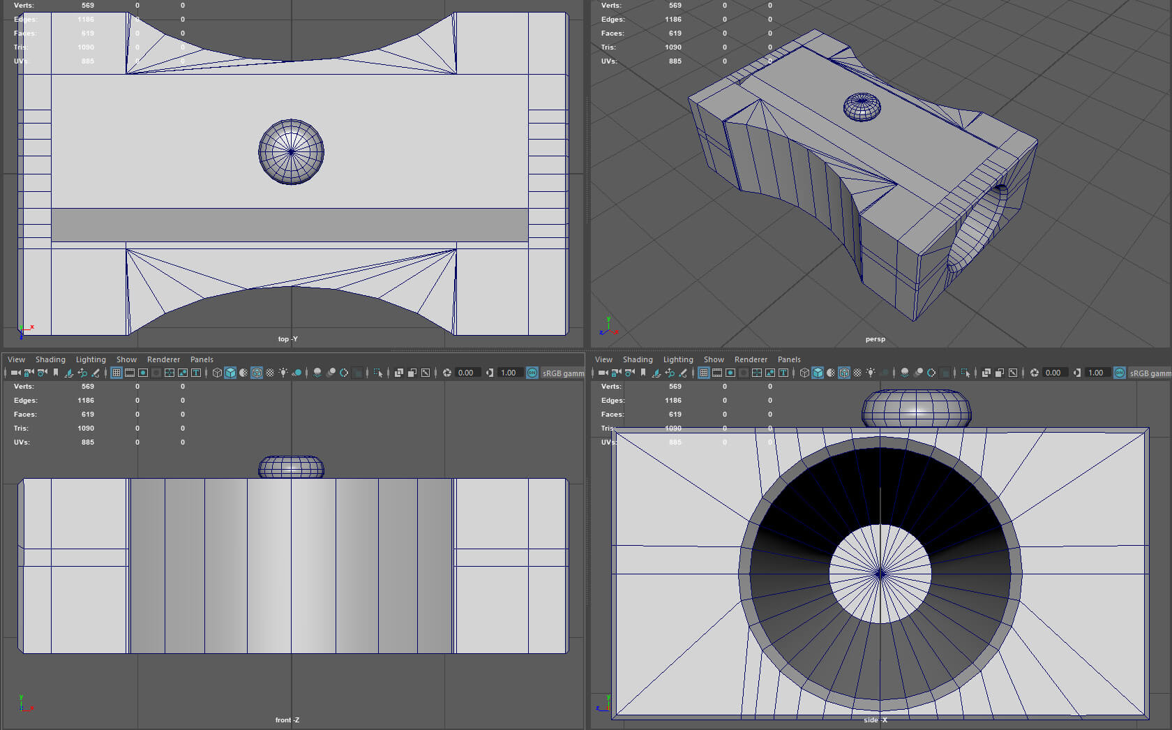 Pencil Sharpener - 3D Model by sanchiesp