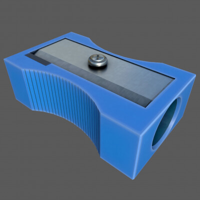 Pencil Sharpener - 3D Model by sanchiesp