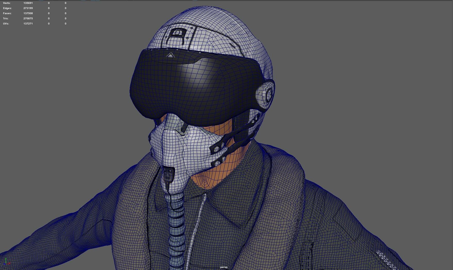 Pilot - 3D Model by sanchiesp