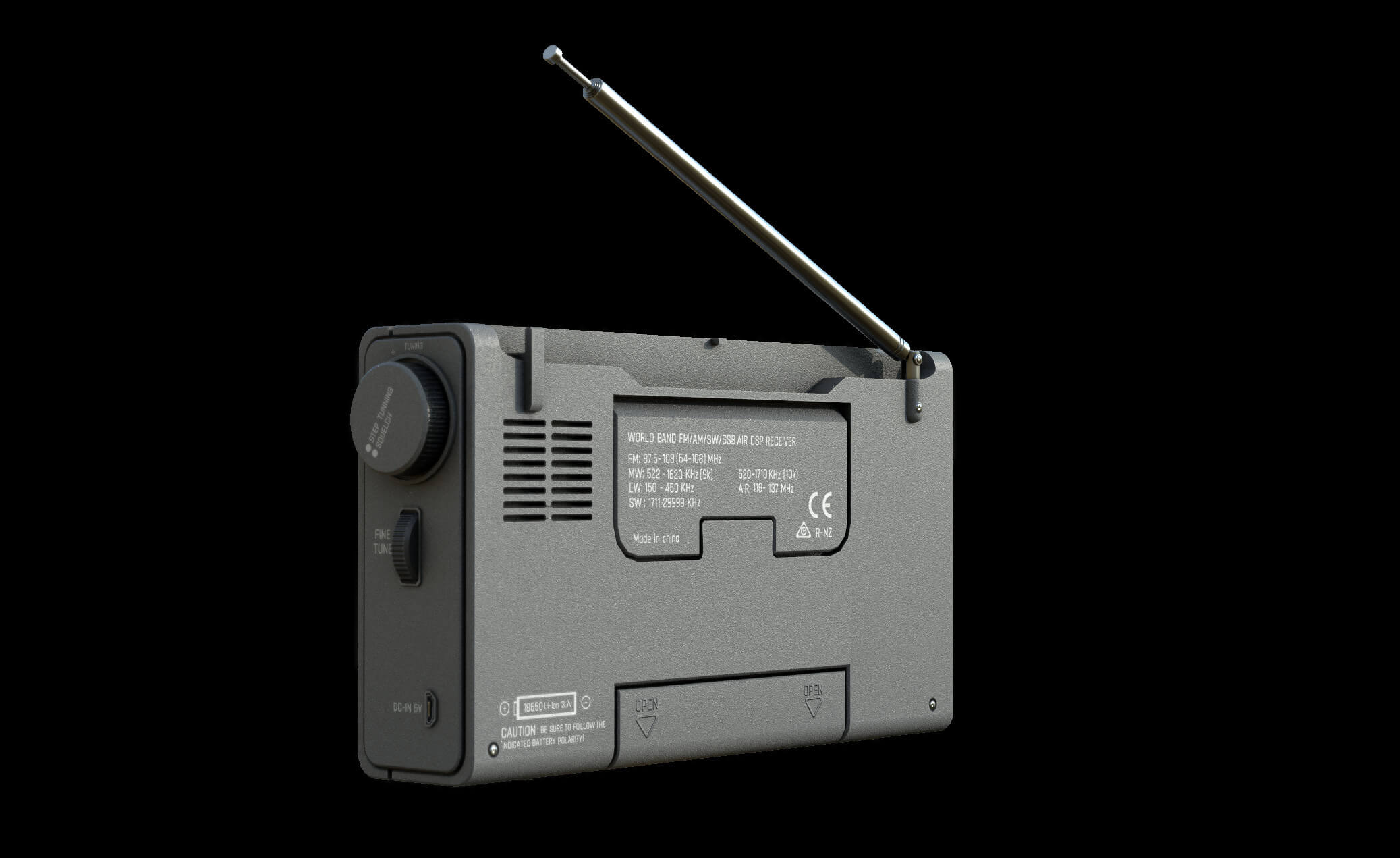 Portable Radio - 3D Model by sanchiesp