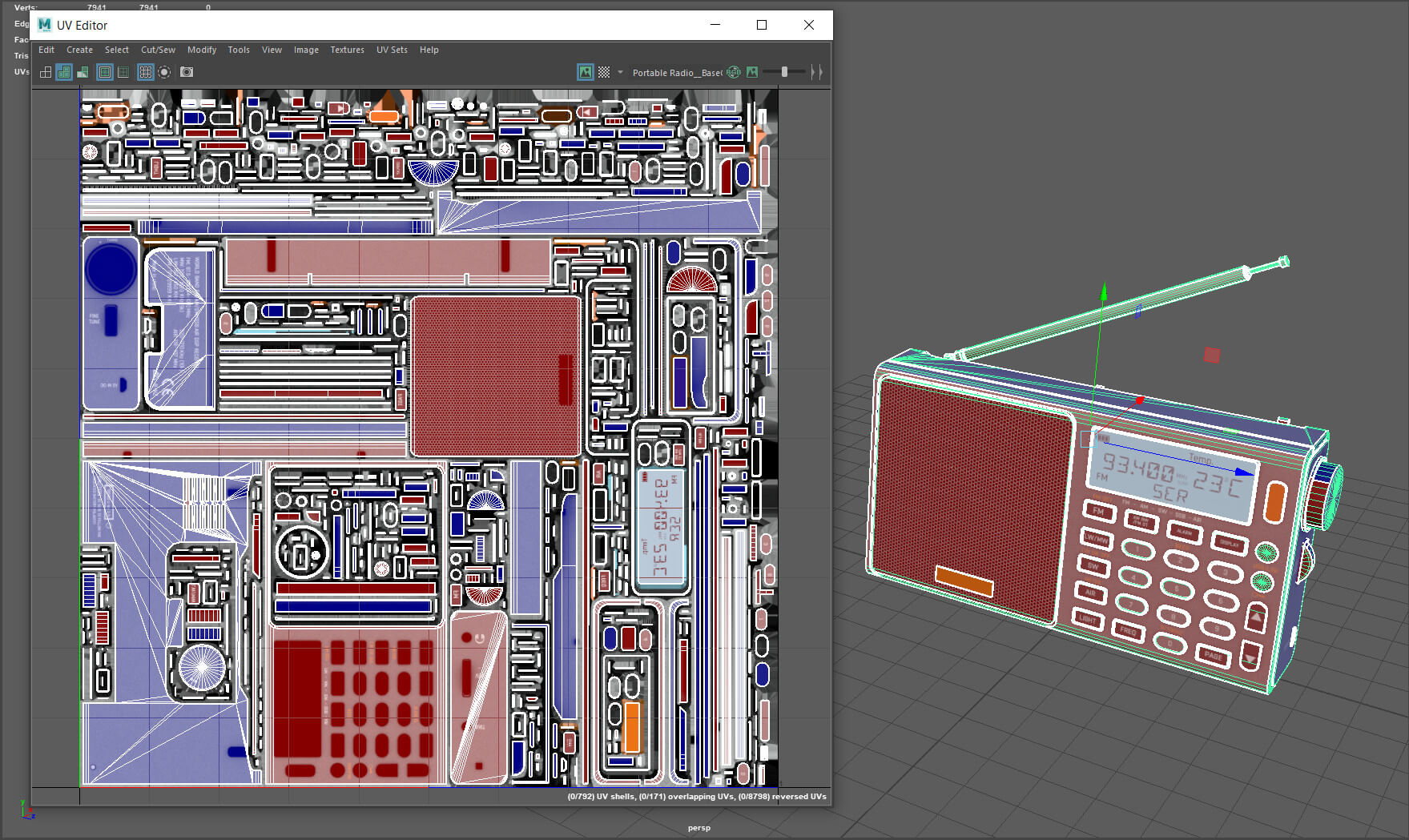 Portable Radio - 3D Model by sanchiesp