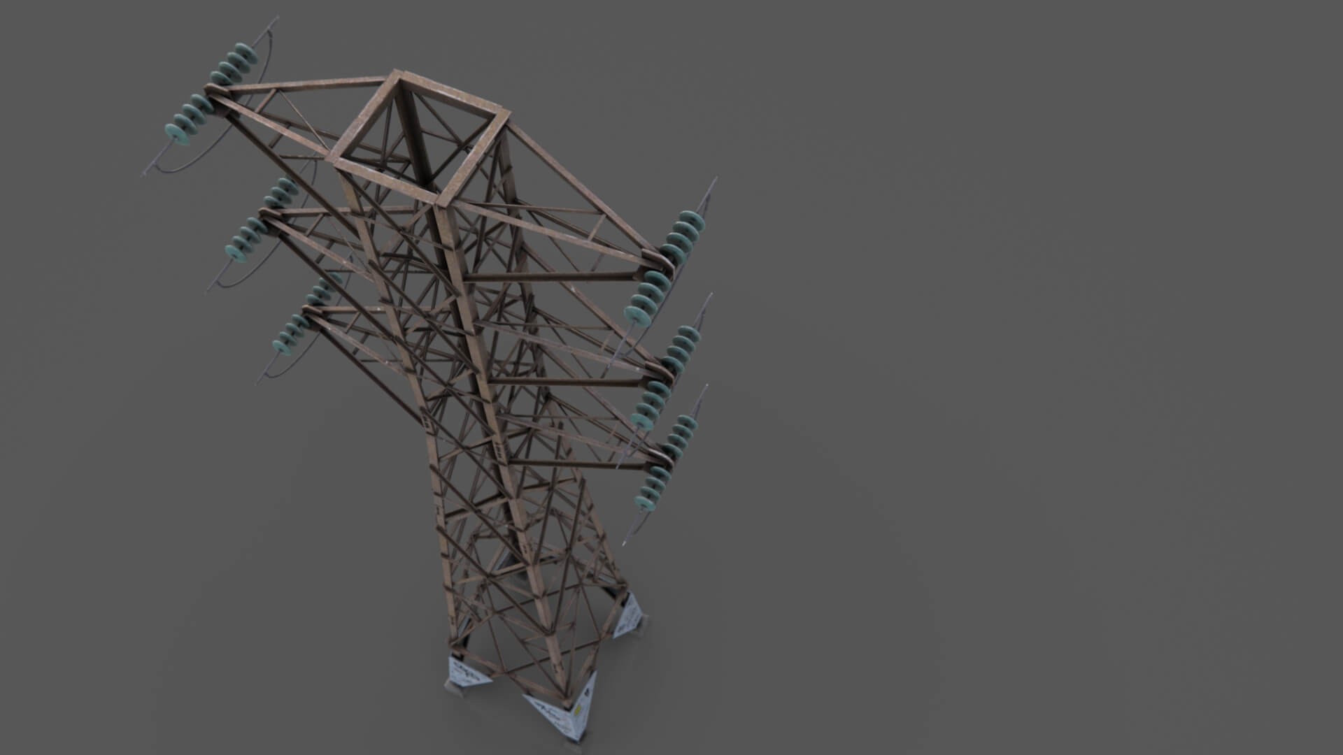 Power Line - 3D Model by sanchiesp