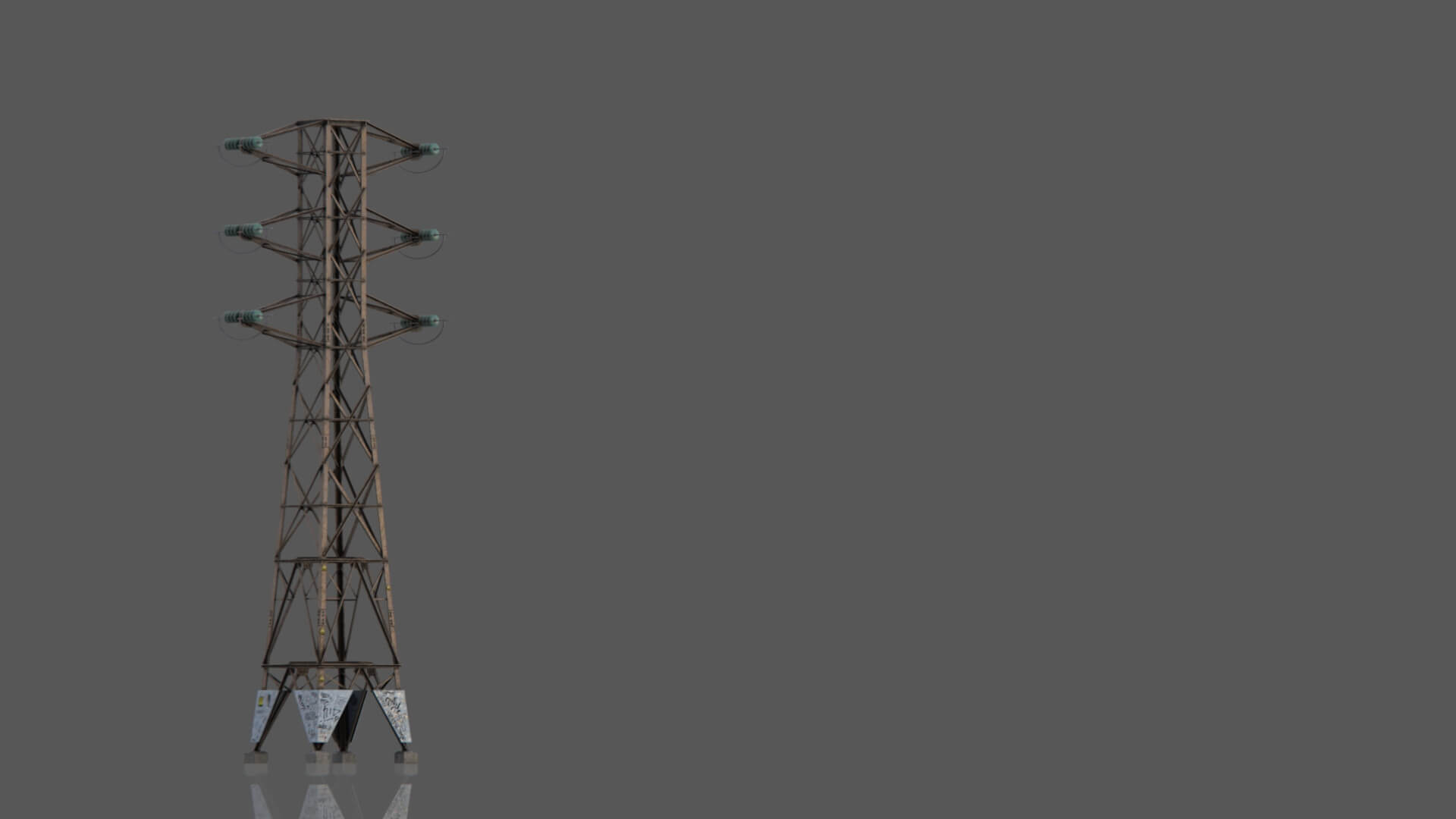 Power Line - 3D Model by sanchiesp