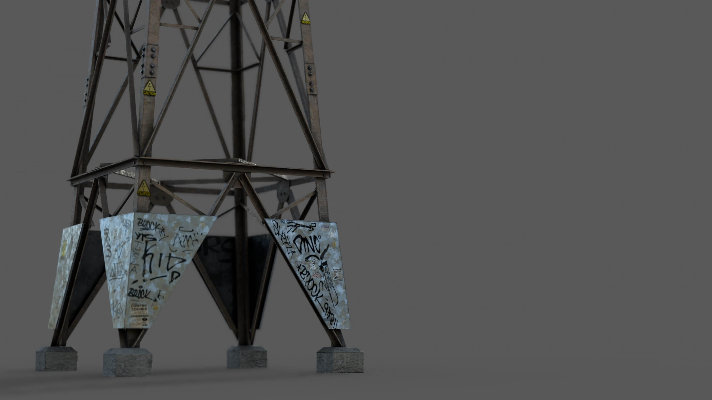 Power Line - 3D Model by sanchiesp