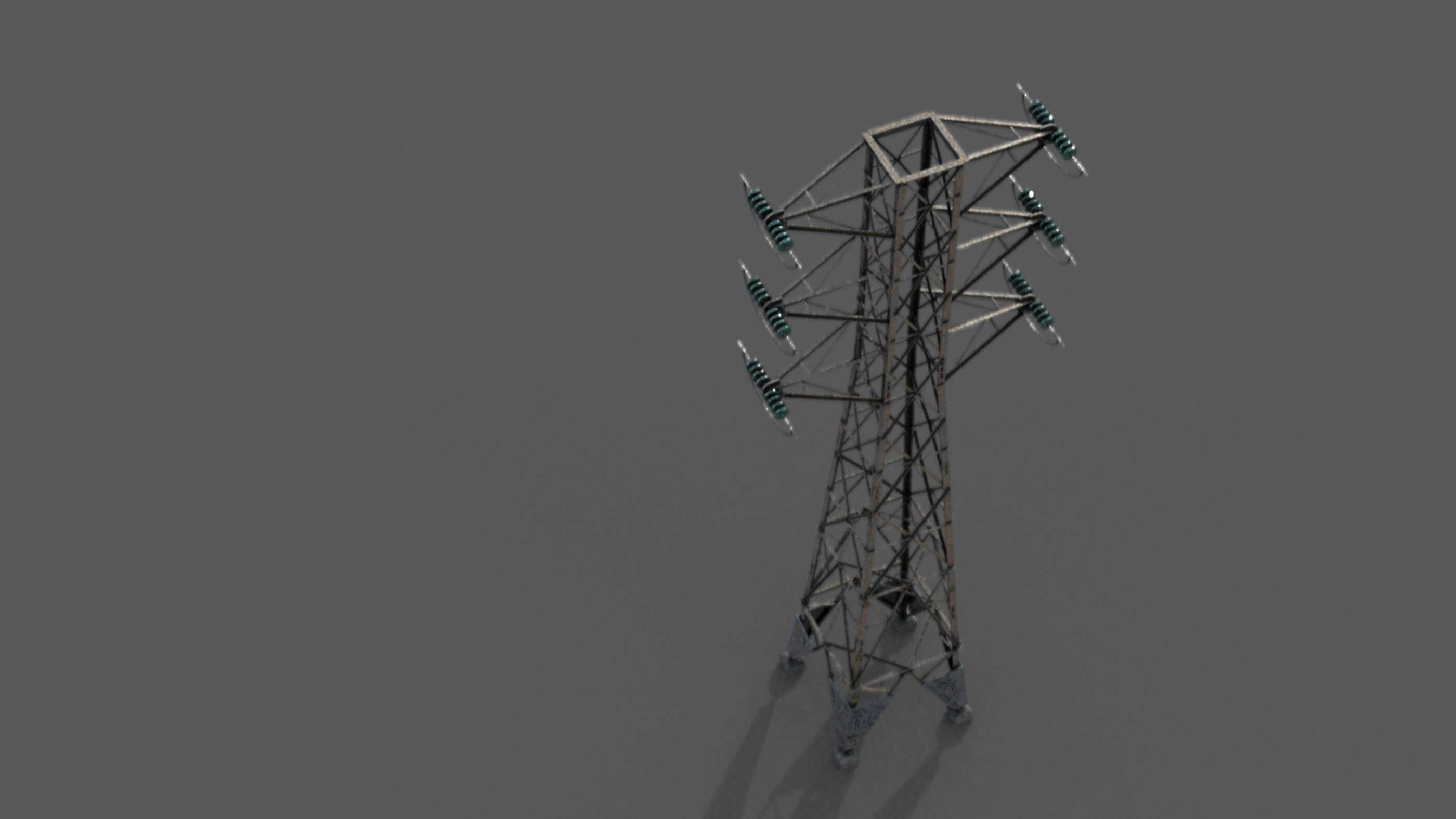 Power Line - 3D Model by sanchiesp