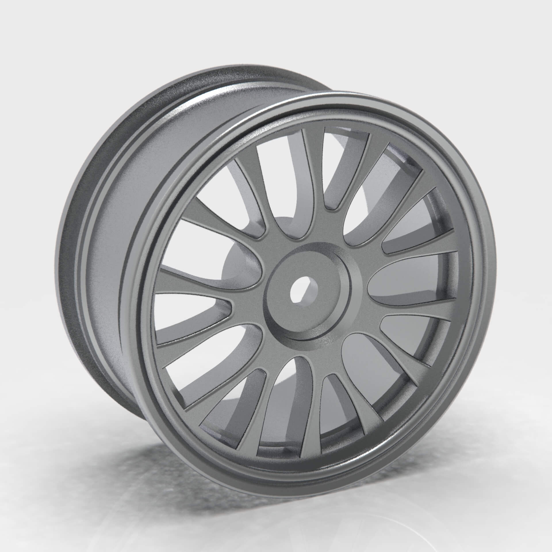 Precision-Engineered Wheel Rim 3D Model - Instant Download by sanchiesp