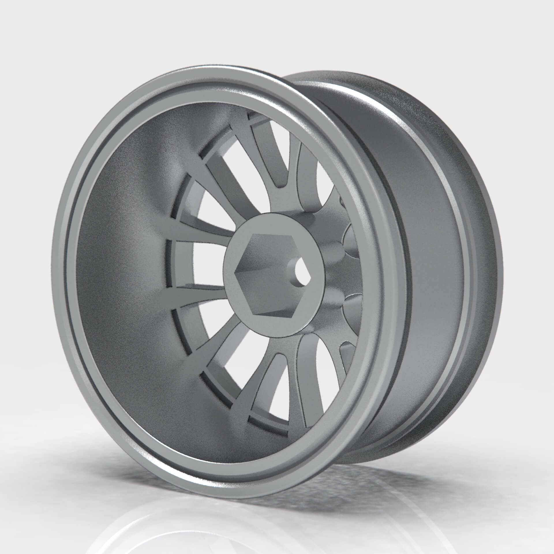 Car Wheel Rim - 3D Model by sanchiesp