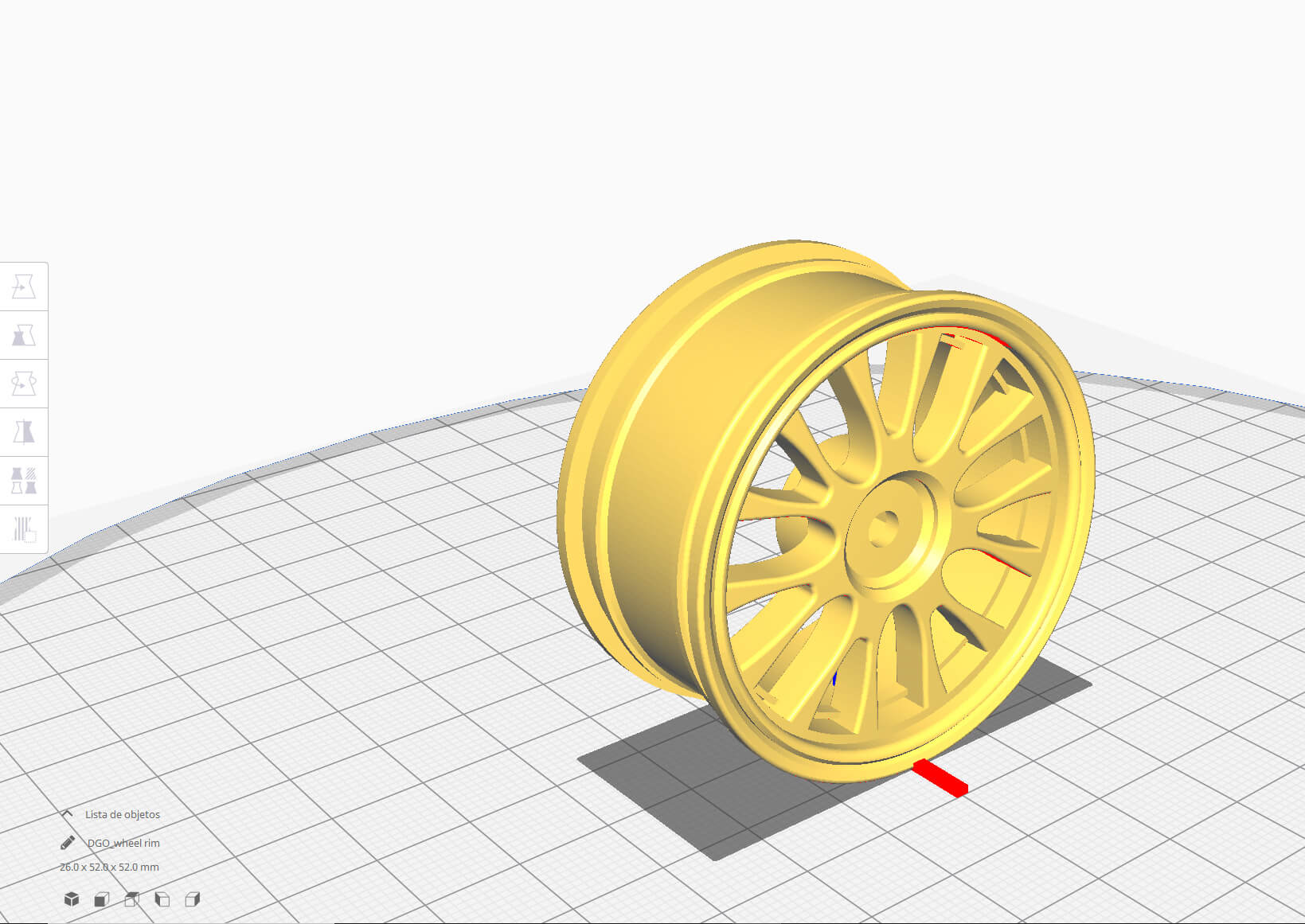 Precision-Engineered Wheel Rim 3D Model - Instant Download by sanchiesp