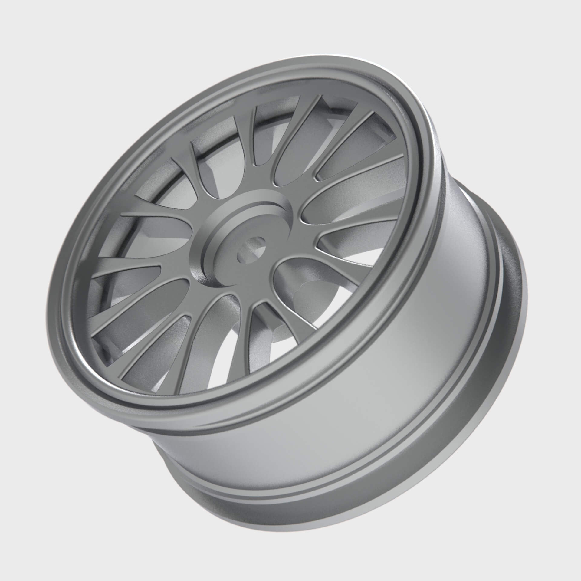 Car Wheel Rim - 3D Model by sanchiesp